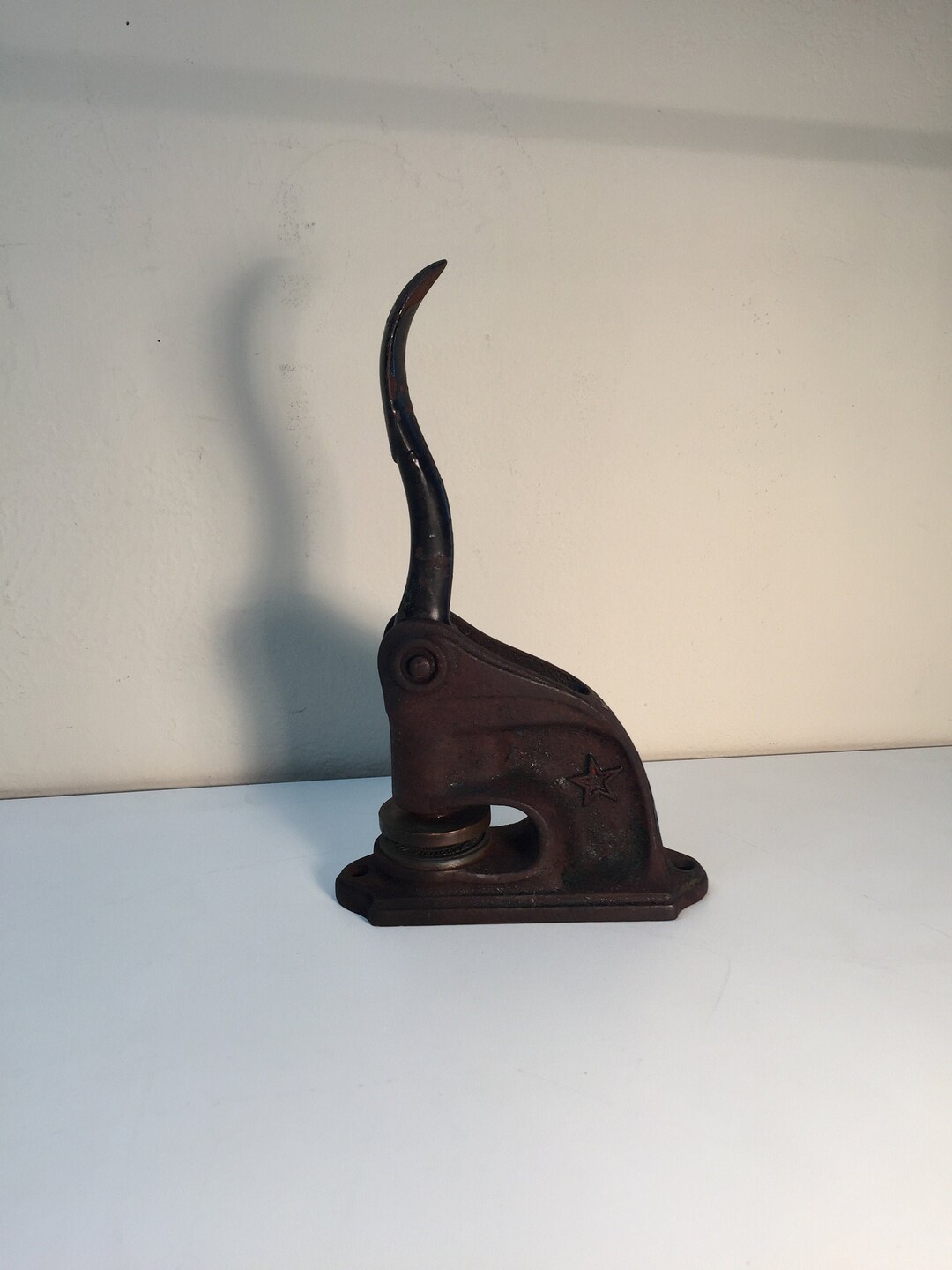 Vintage Stamper, Embosser, Cast Iron Stamper - Etsy