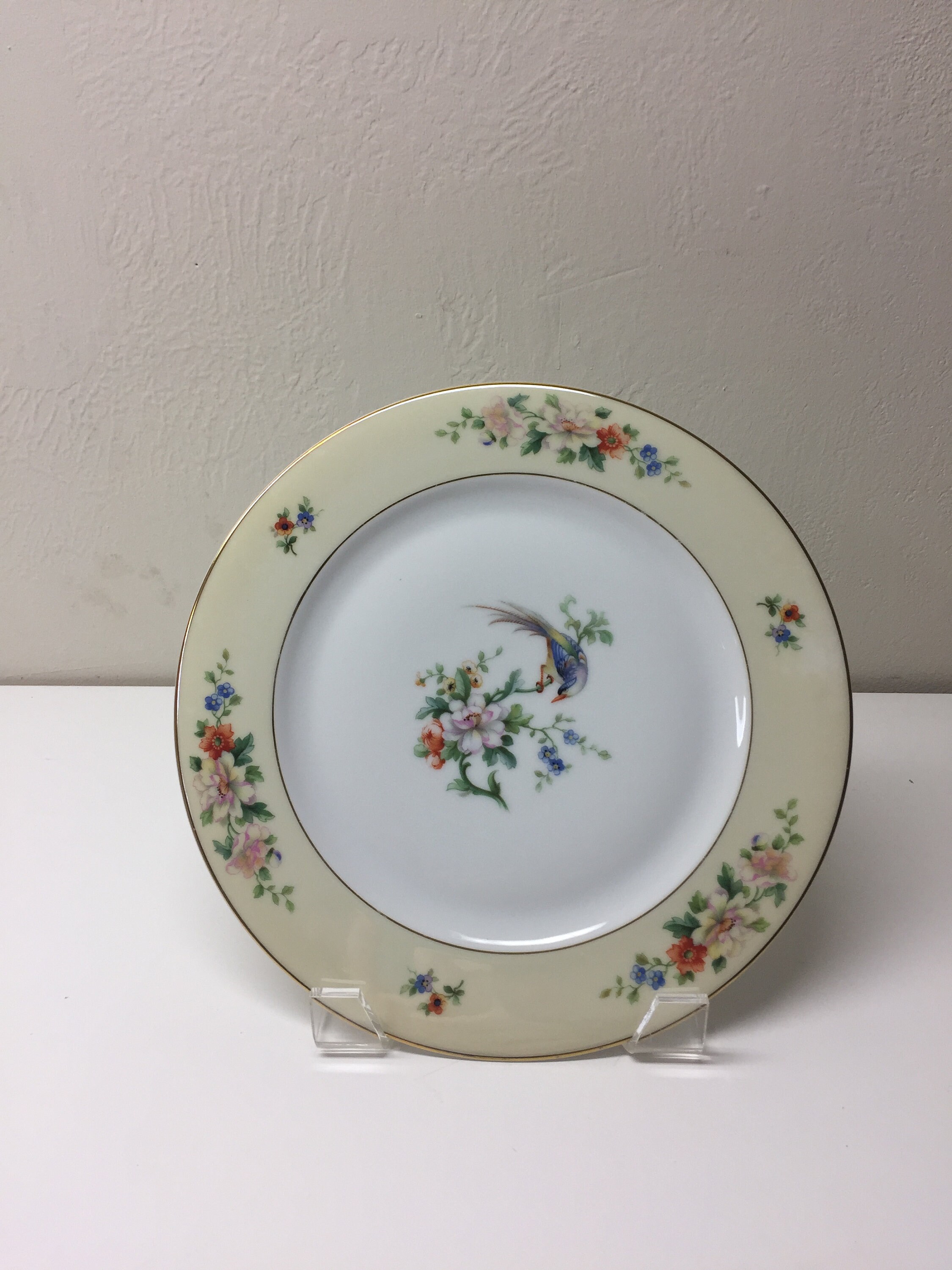 Dinner Plate, Heinrich, Songbird Pattern, Bavarian China, Circa 1920 - Etsy