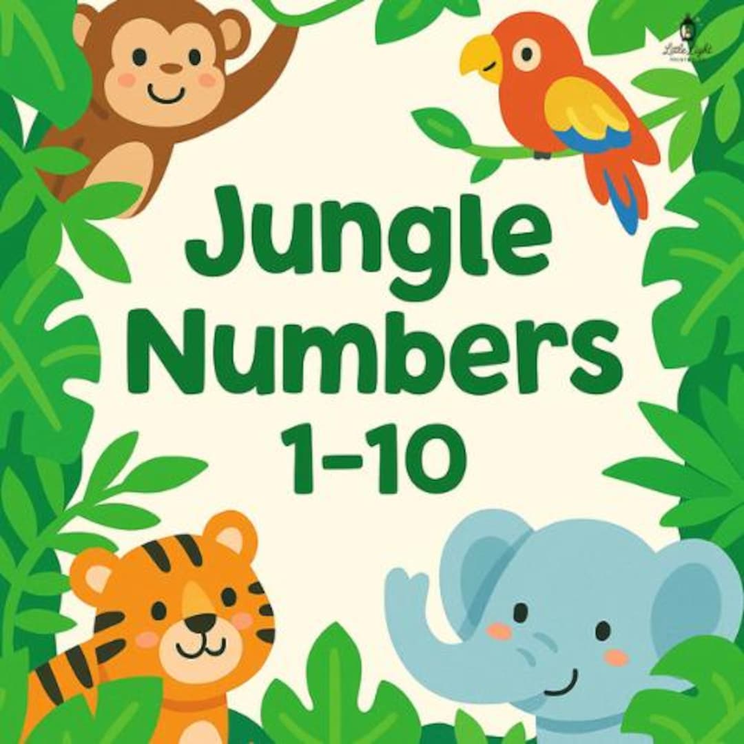 Jungle Number Posters 1–10 | Classroom Wall Decor | Jungle Theme ...