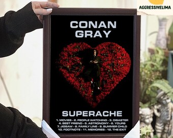 Superache Conan Gray Album Poster - Etsy