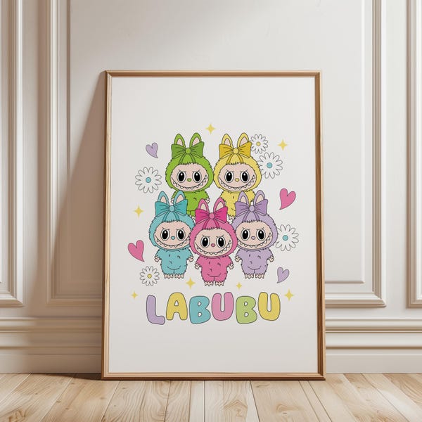 Labubu Poster - Etsy