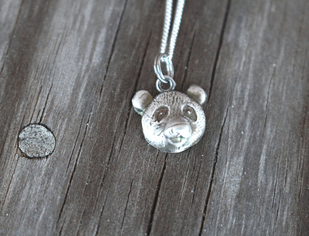 Collier panda pendentif panda bijoux panda panda en argent sterling ...
