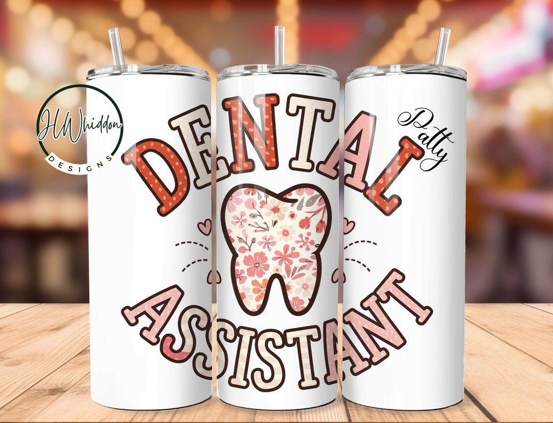 Dental Assistant Tumbler - DA Dental Gifts - Dental Hygienist - Dental ...