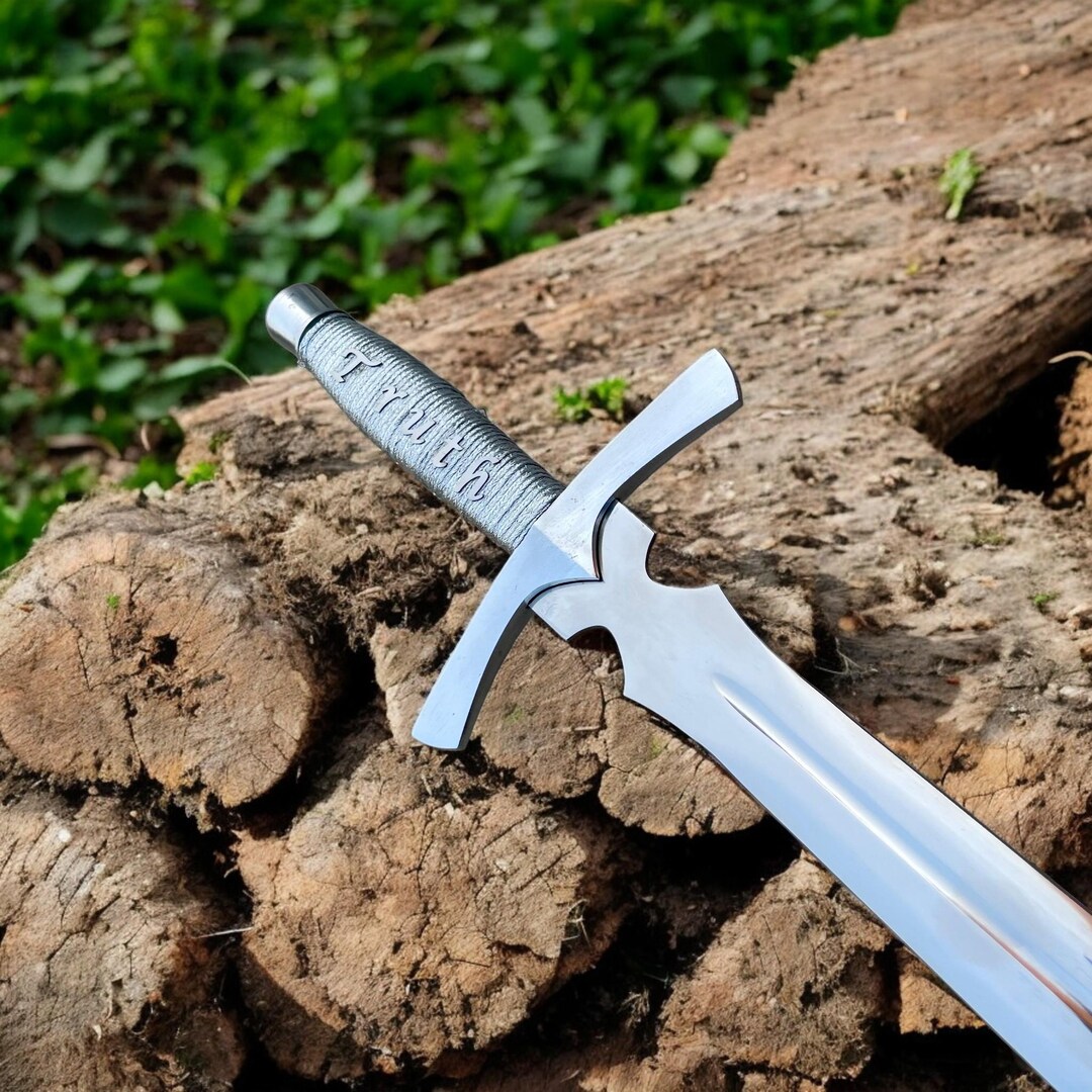 Hand Forged Truth Sword Replica | High Carbon Steel Collectible Blade ...