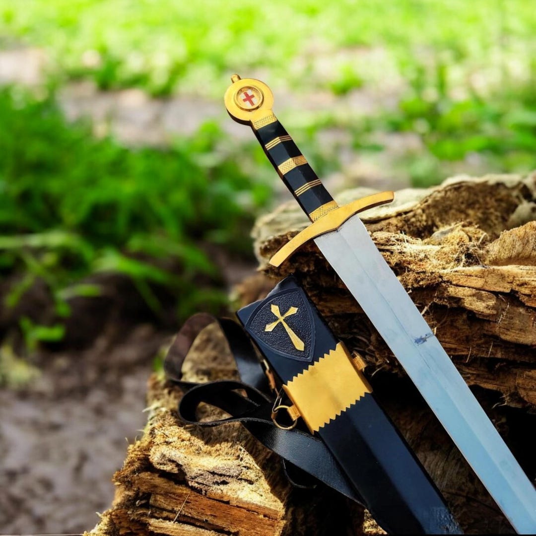 Castle Keep Knight Sword | Medieval Crusader Longsword | Hand-forged ...