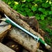 Hand Forged Wheel of Time Sword - High Carbon Steel Viking Buster ...