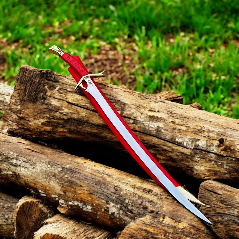 Hand-forged Wheel of Time Heron Mark Sword | High Carbon Steel Buster ...