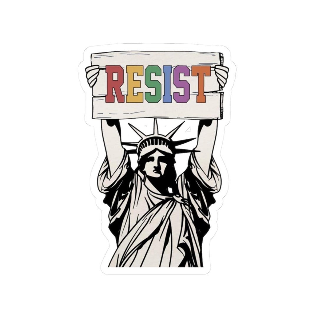 Empowering Resistance Stickers, Inspirational Decals for Activists ...