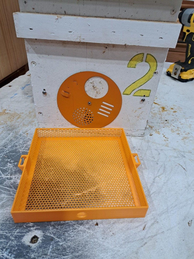 Honey Bee Robbing Screen: Langstroth, Nuc, Layens Hives - 3D Printed - Etsy