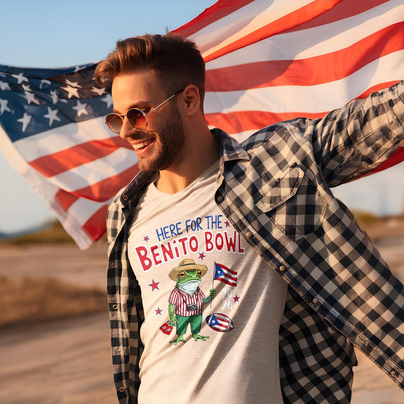 Here for the Benito Bowl Shirt, Puerto Rican Football Superb 2026 ...