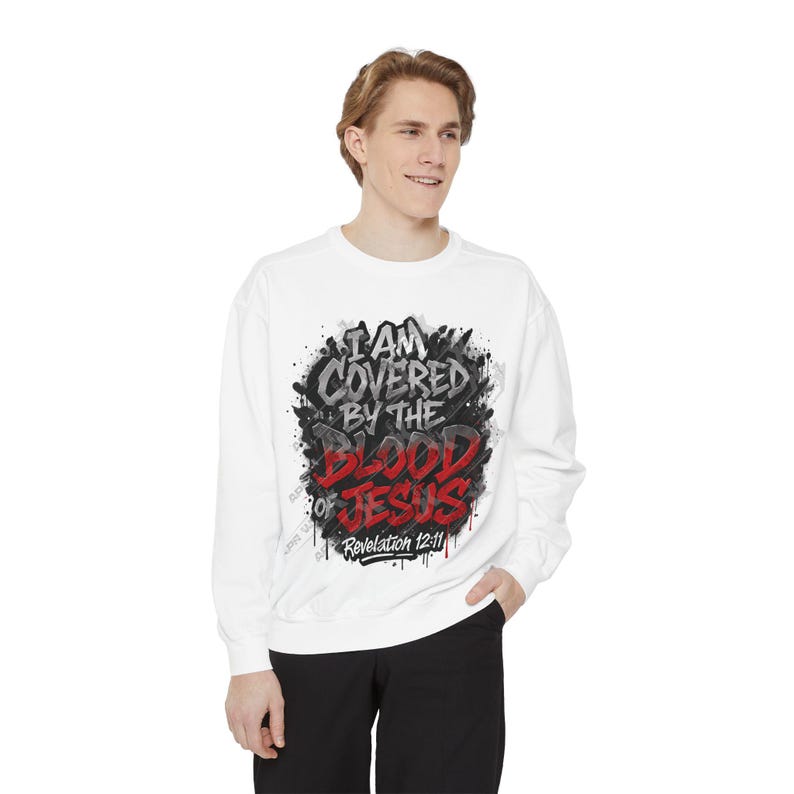 Christian Streetwear Tee: I Am Covered (5 Pack) - Graffiti Faith ...
