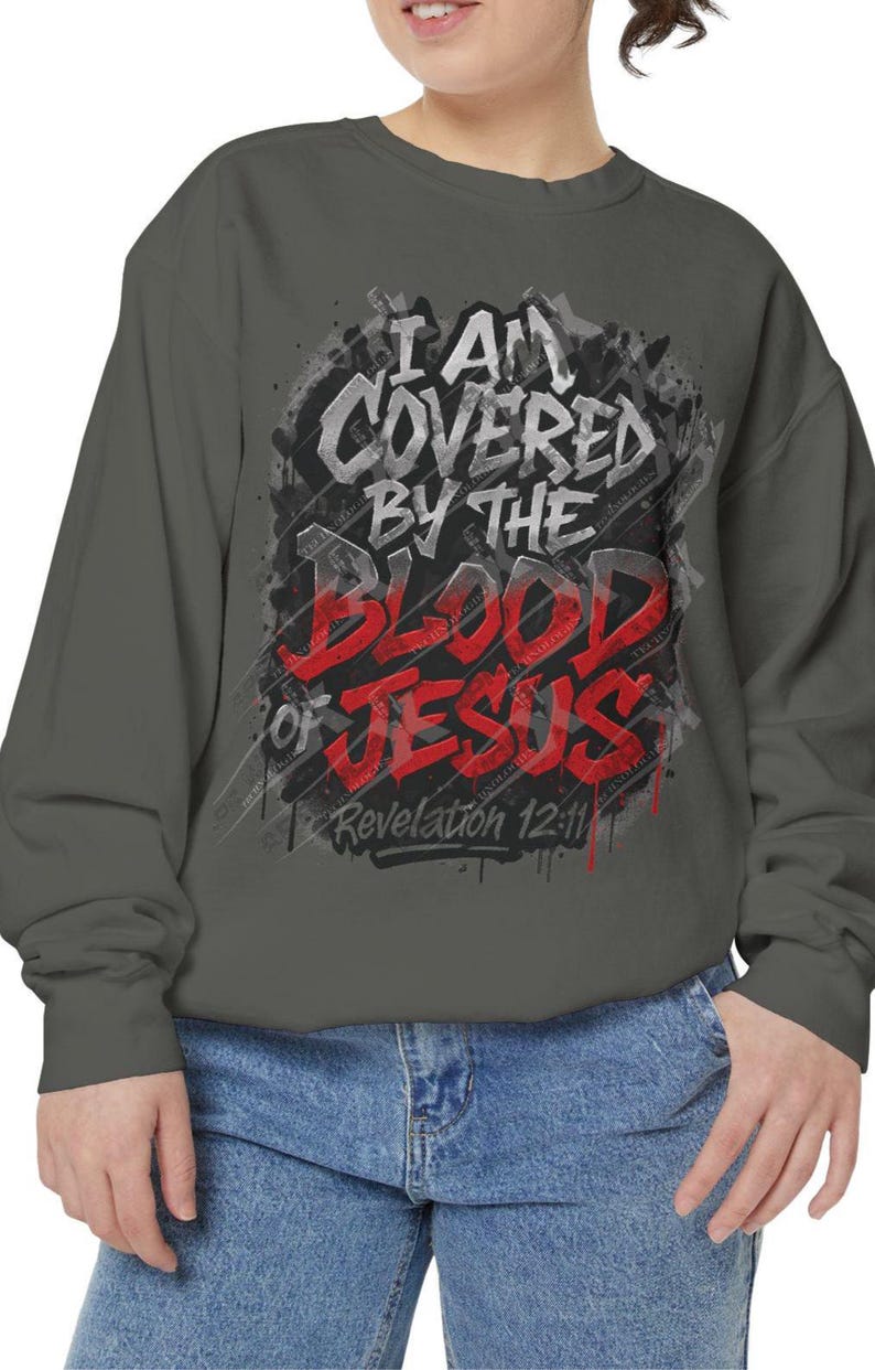 Christian Streetwear Tee: I Am Covered (5 Pack) - Graffiti Faith ...