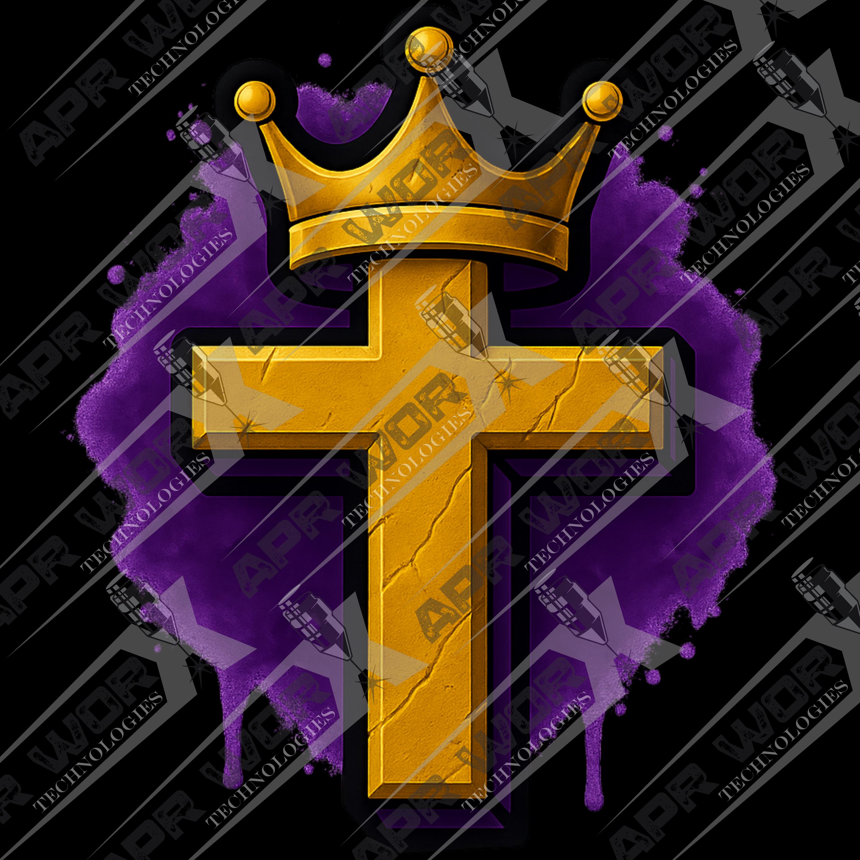 Crown Graffiti Bible Verse PNG: Christian Streetwear Design 4 Pack ...
