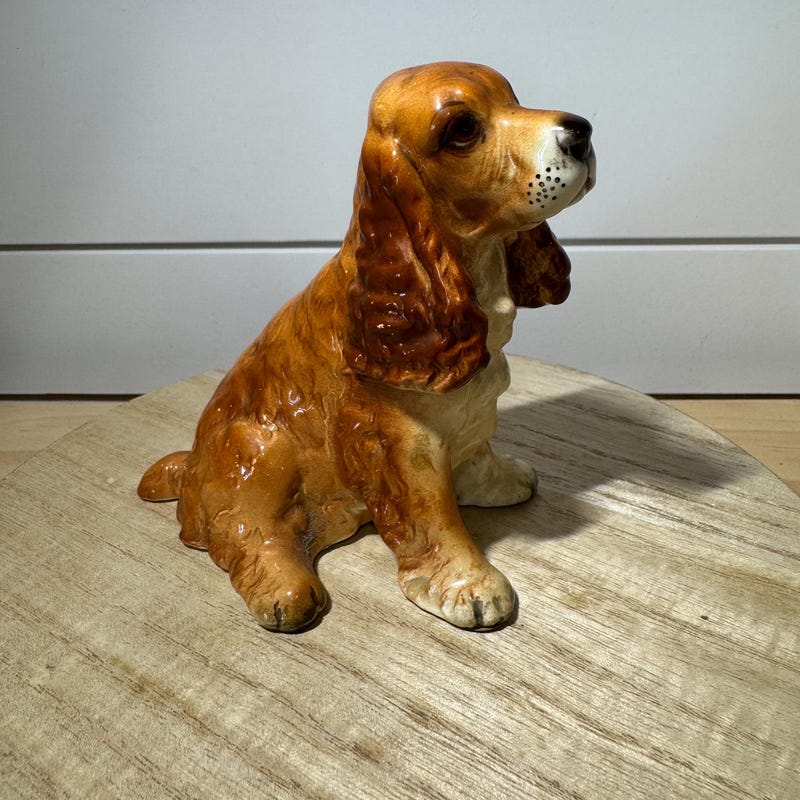 Kitsch Dog Figurine - Etsy