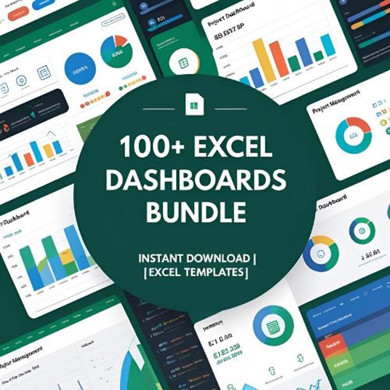 100+ Excel Dashboards Bundle – Finance Dashboard, Sales Dashboard, HR ...