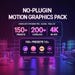Video Editing Motion Graphics Pack: 150+ Presets, 200+ Overlays, 4000 ...