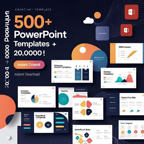 Powerpoint Templates Bundle: 500+ Presentation Slides & 20,000 Vector ...