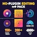 Video Editing Motion Graphics Pack: 150+ Presets, 200+ Overlays, 4000 ...