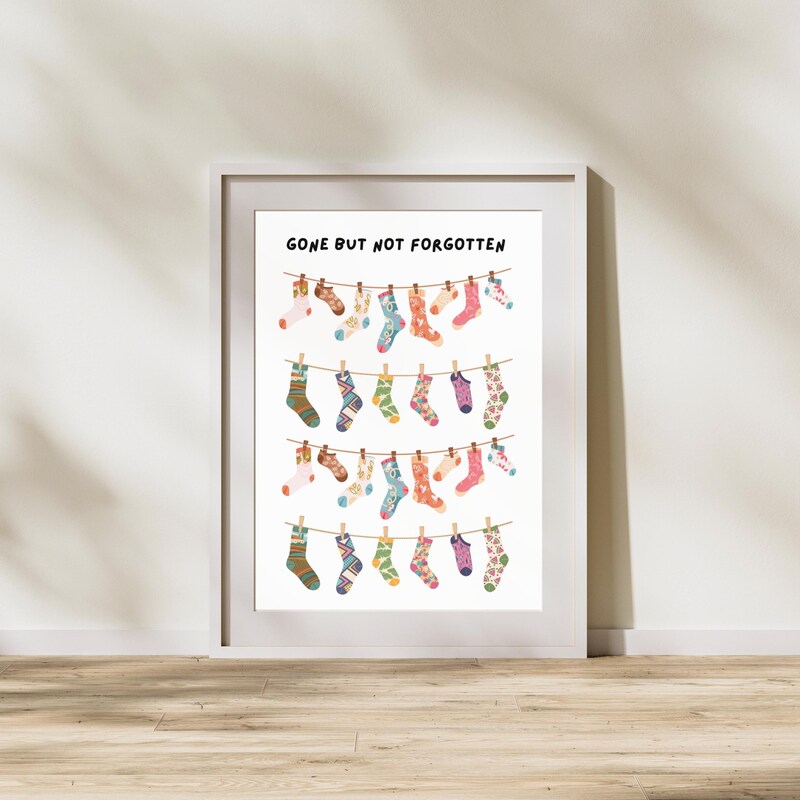 Missing Sock - Etsy