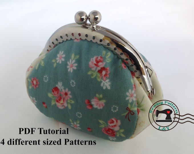 4 Pieces-frame Purse PDF Sewing Pattern - Etsy