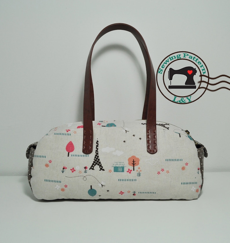 Vintage Boston Bag PDF Sewing Pattern - Etsy UK