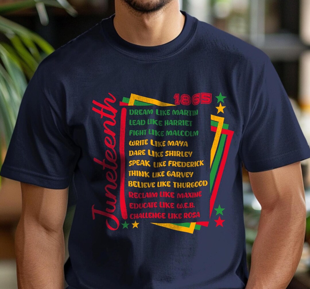 Juneteenth Leaders SVG – 1865 Tribute PNG With Black History Icons ...