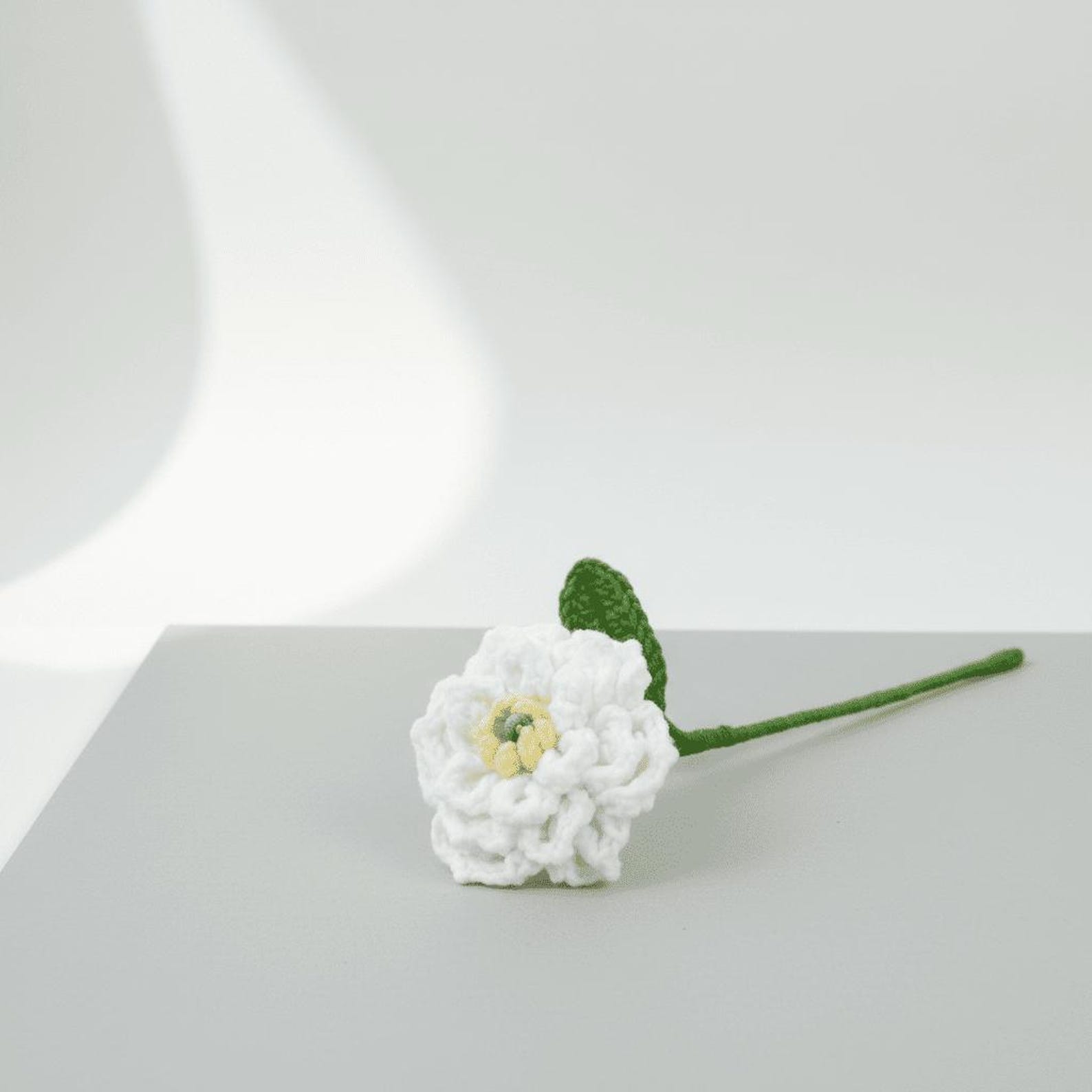 Crochet Gardenia Pattern - Realistic Crochet Flower, DIY Wedding ...