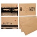 Austin Texas Lover's Set of 3 Note Cards - Etsy