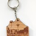 Seattle Space Needle Wooden Key Chain - Etsy