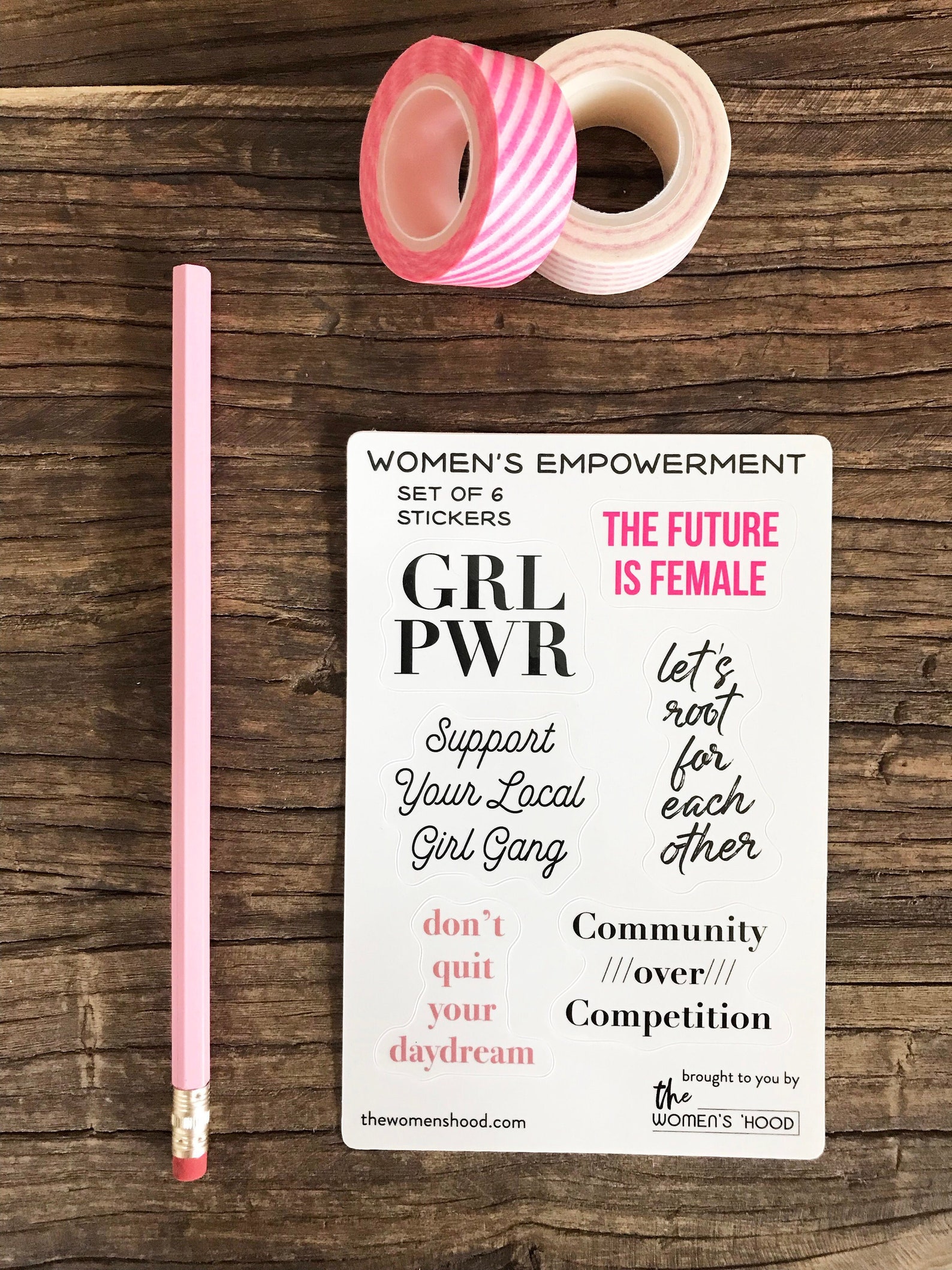 Womens Empowerment Sticker Sheet - Etsy