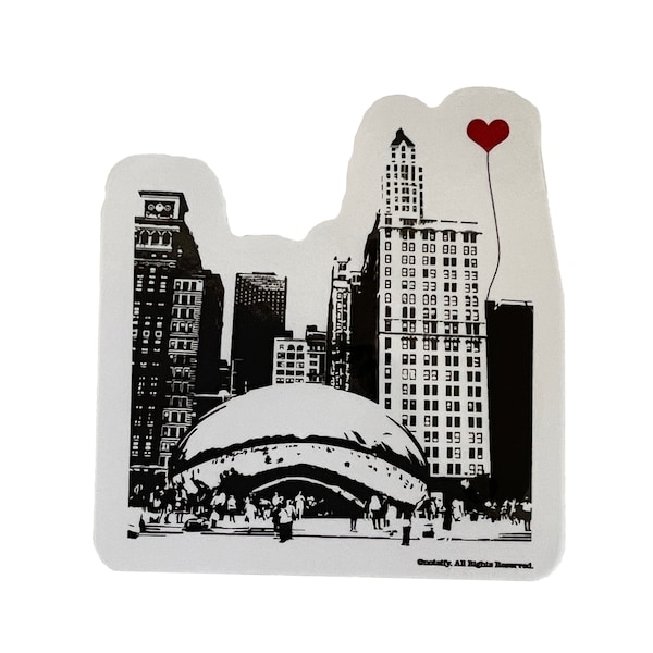 Chicago Bean Ornament - Etsy