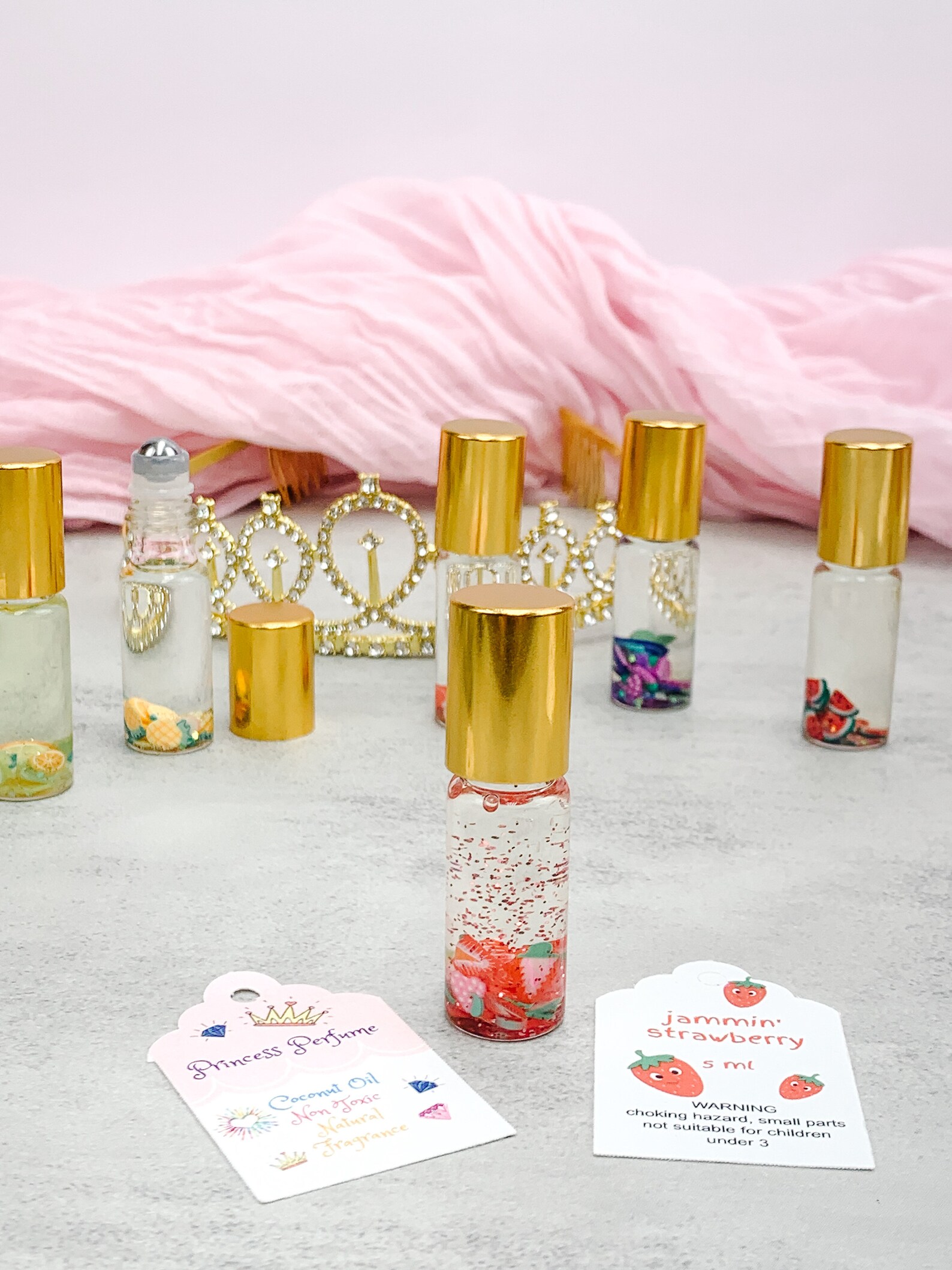 Kid-friendly Roller Ball Perfume - Natural Organic Coconut Oil Perfume ...