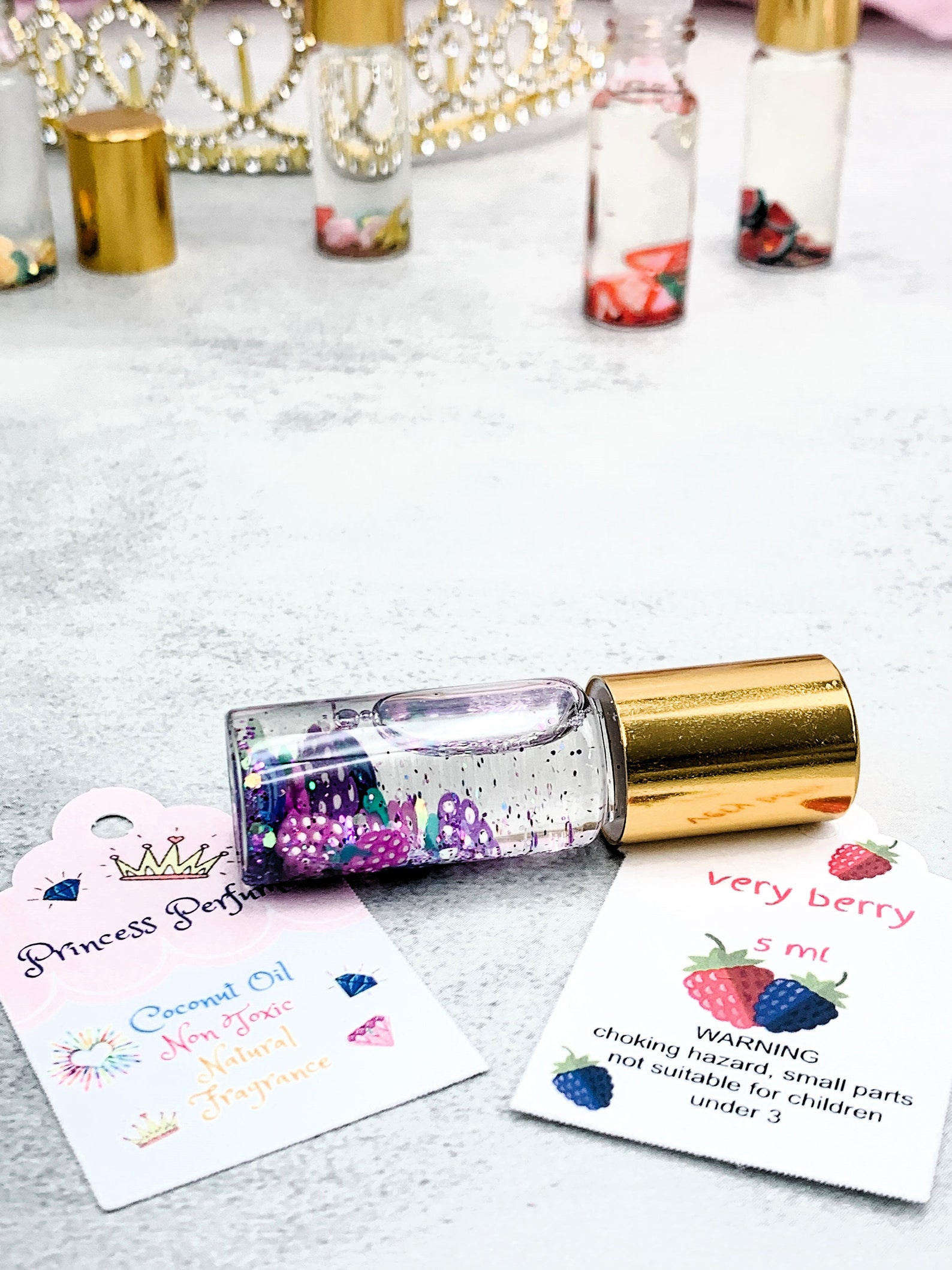 Kid-friendly Roller Ball Perfume - Natural Organic Coconut Oil Perfume ...