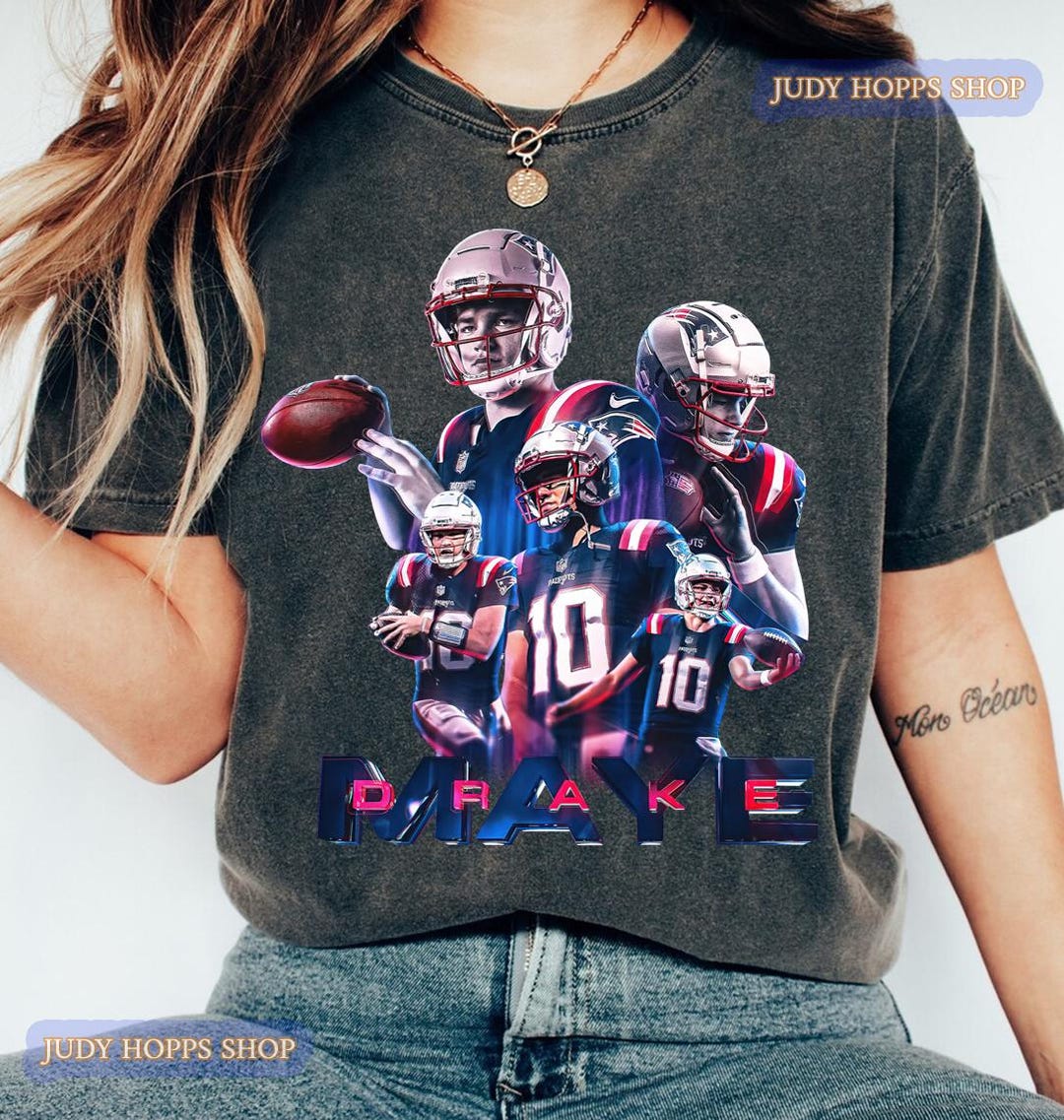 New England Football Drake Maye Shirt, Drake Maye Unisex Sweatshirt ...