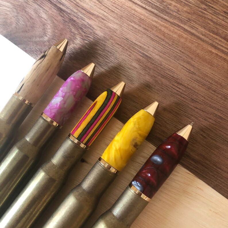 50 Caliber Bullet Pen EHC00842 Cal Casing Fired Pin Gift Fire | Etsy