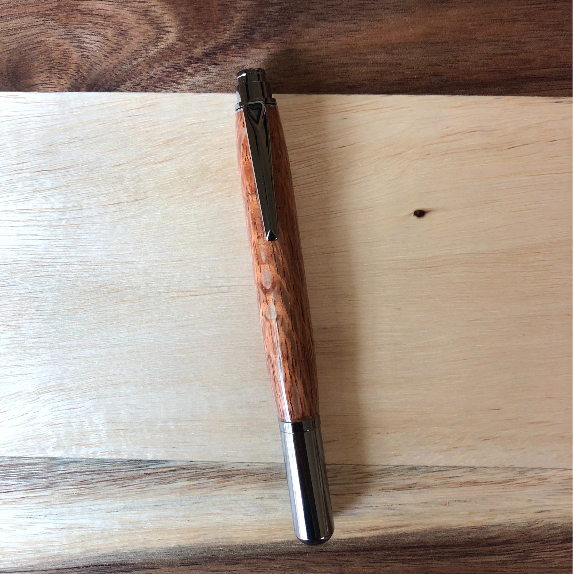 Rollester Rollerball Hand Turned Writing Pen Slim Barrell Gun | Etsy