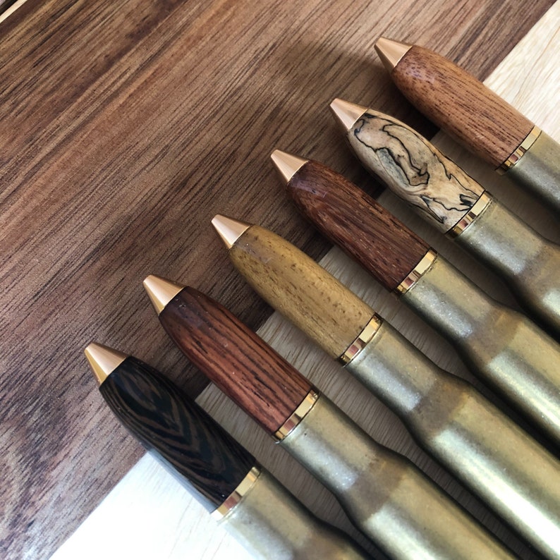 50 Caliber Bullet Pen EHC00842 Cal Casing Fired Pin Gift Fire | Etsy