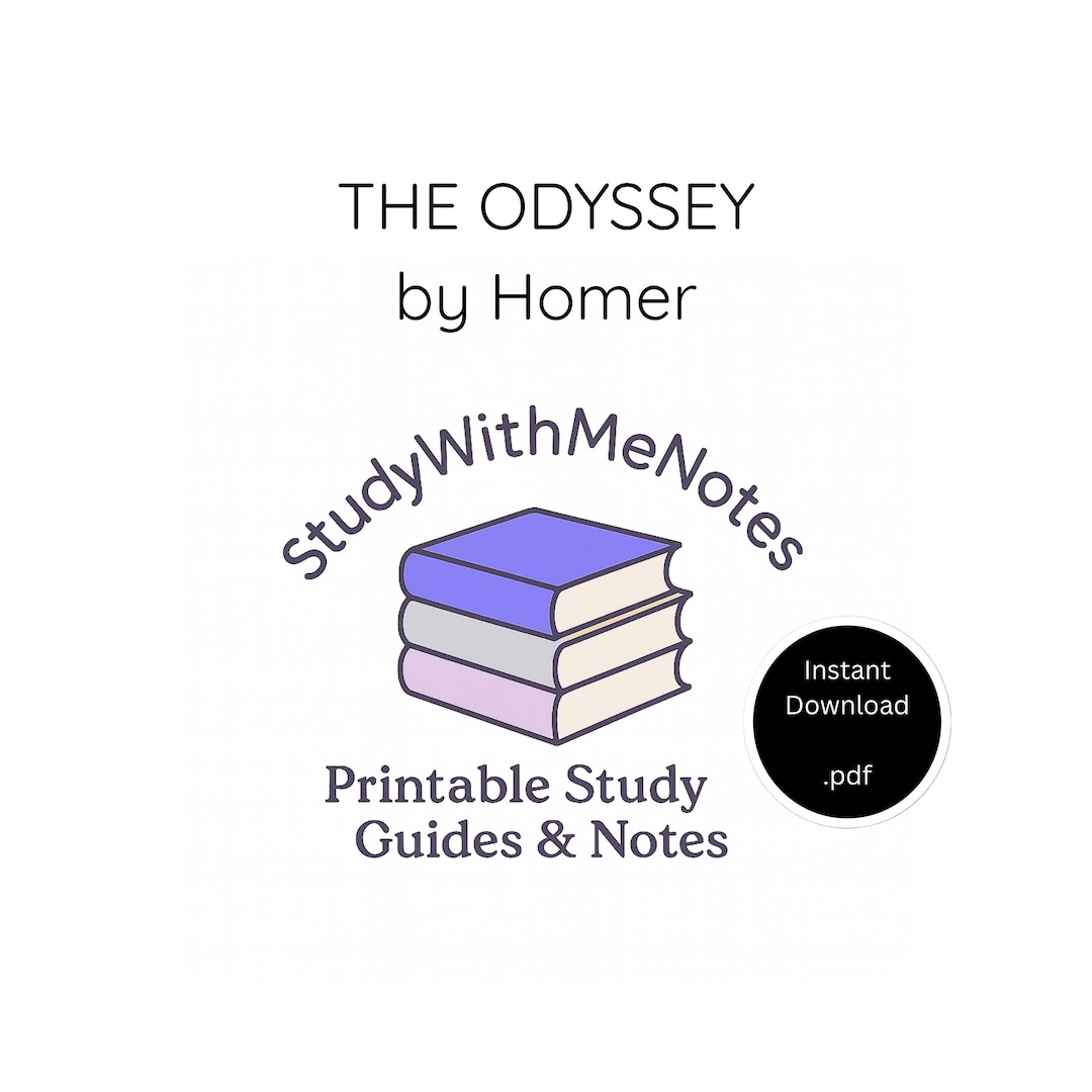 The Odyssey by Homer - Study Guide, Summary & Analysis, Notes, Handout ...