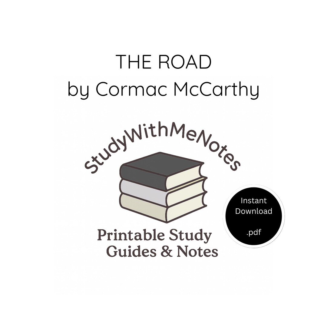 The Road Study Guide | Book Club Notes (PDF Download) - Etsy