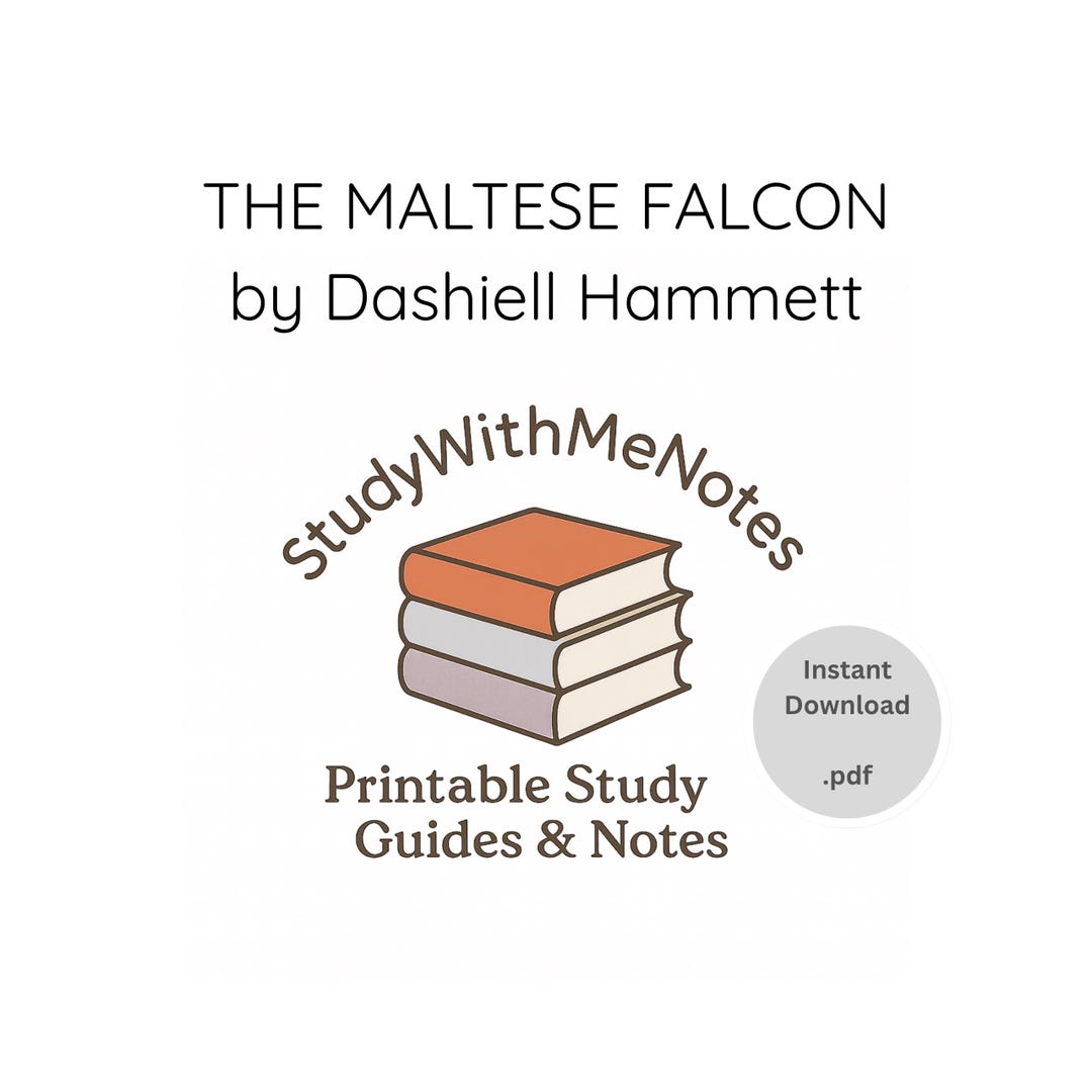 The Maltese Falcon by Dashiell Hammett - Study Guide, Summary ...
