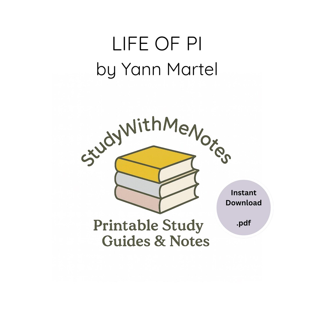 Life of Pi by Yann Martel - Study Guide, Summary & Analysis, Notes ...