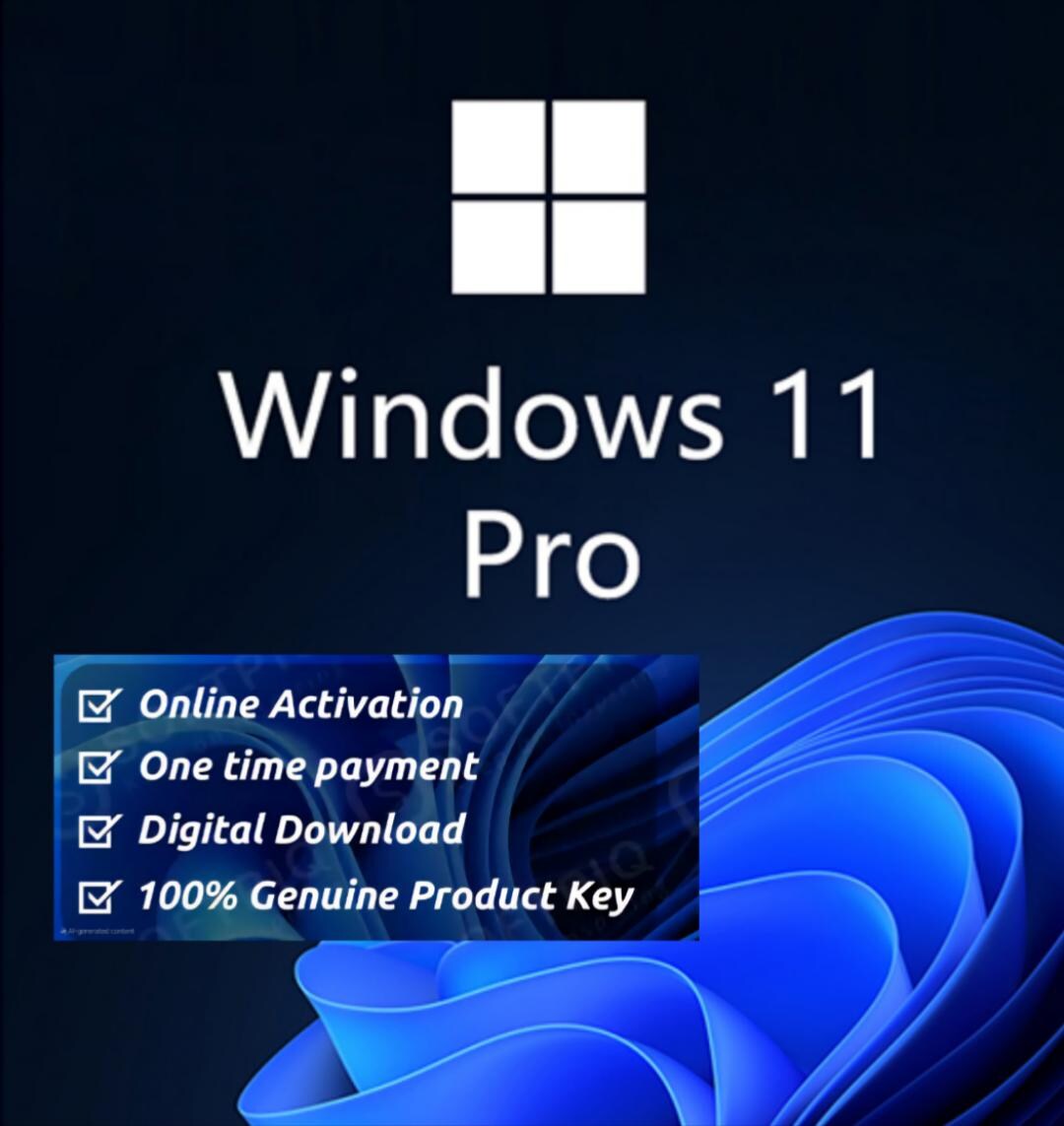 Windows 11 Pro Digital License Key | Lifetime License Key - Etsy Canada