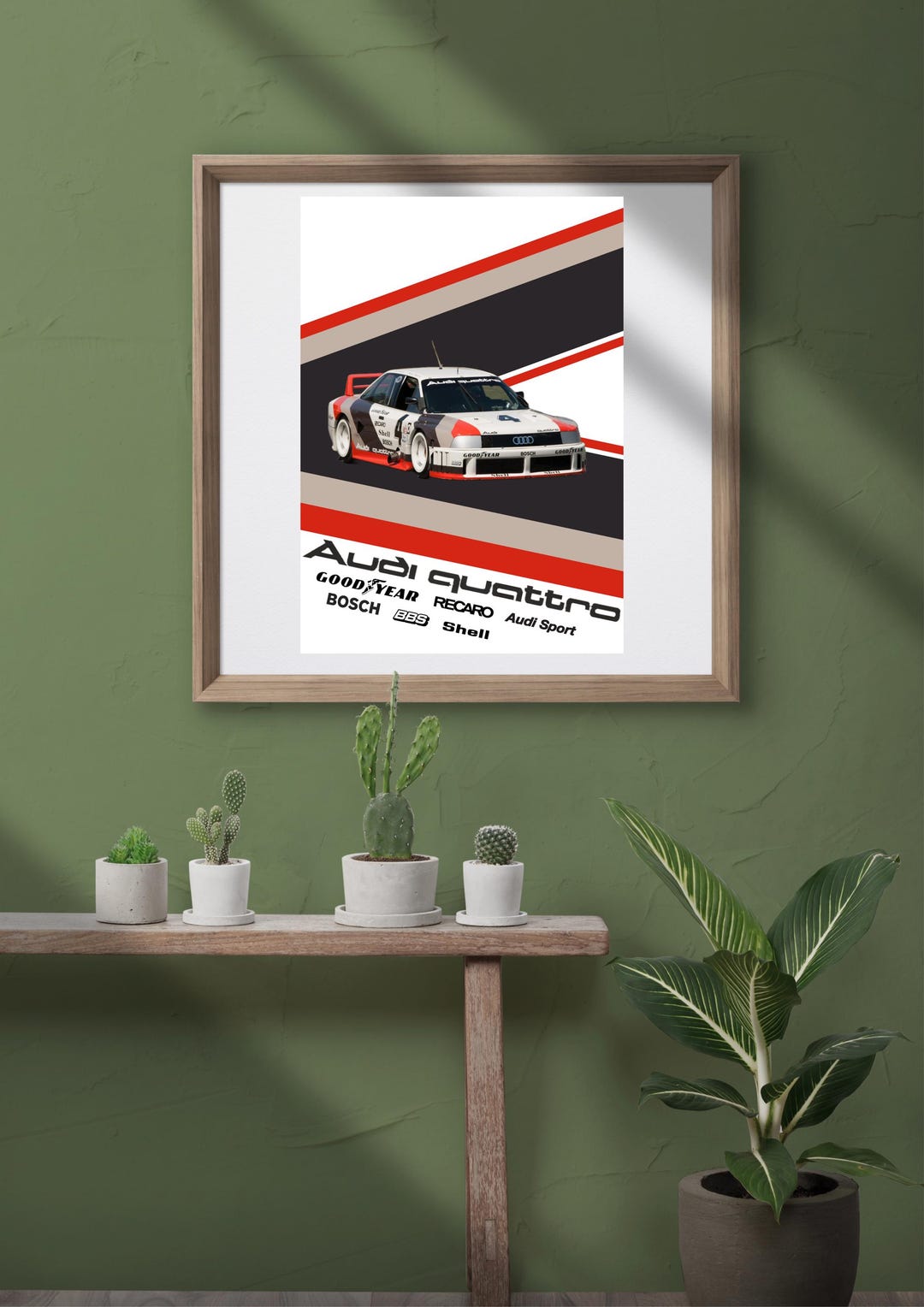 Audi Poster Audi Quattro Poster Car Poster Audi Rallye Audi Imsa GTO ...