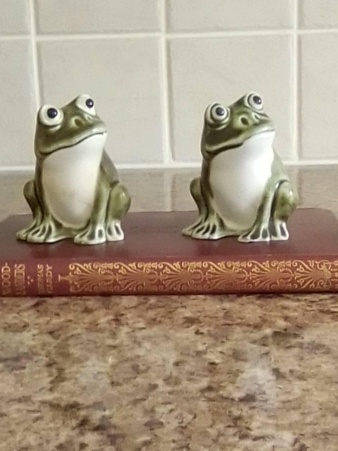 Vintage Highbank Porcelain Scotland Two Frogs - Etsy