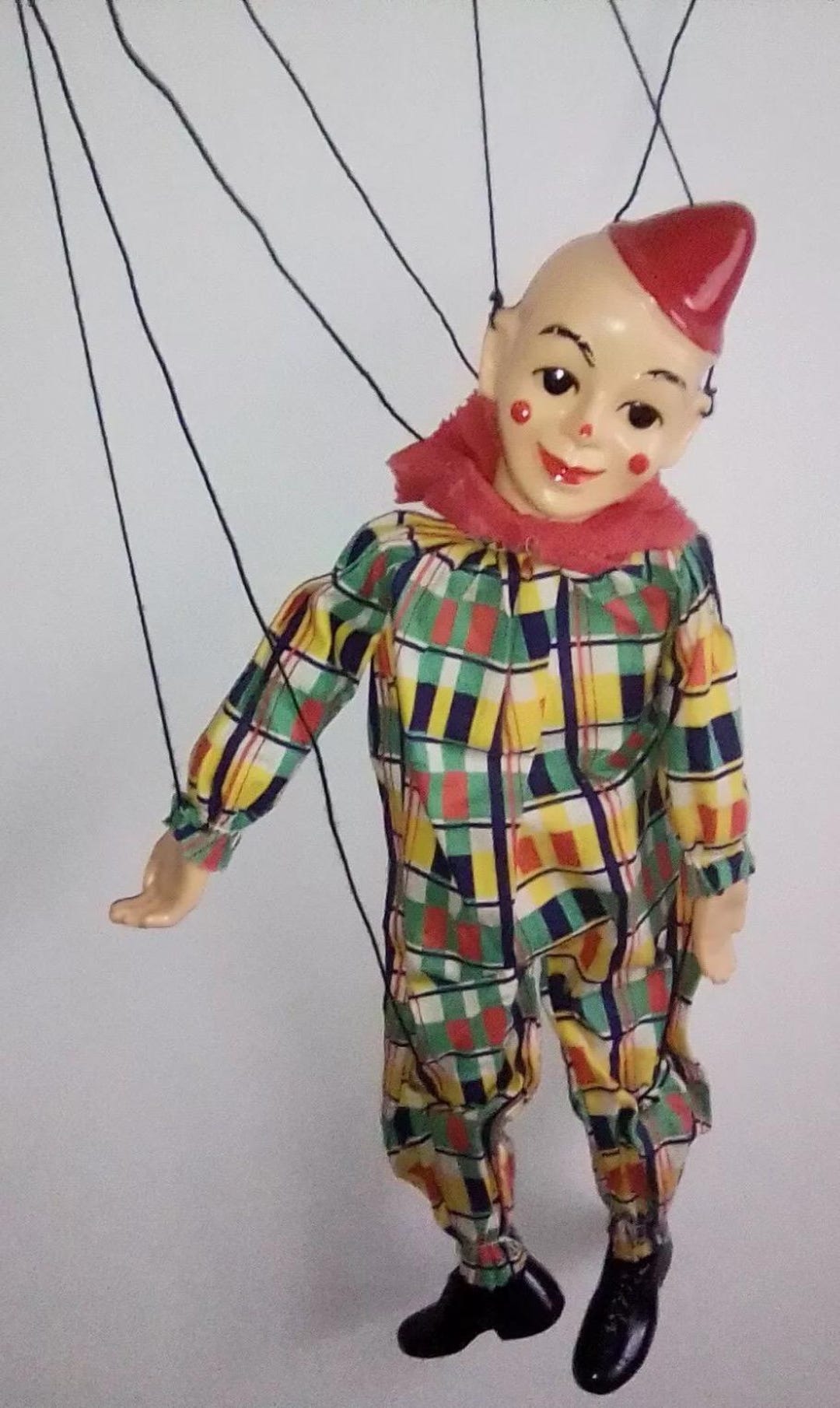 Vintage Hazelle Bimbo the Clown Marionette Boxed With Script - Etsy UK