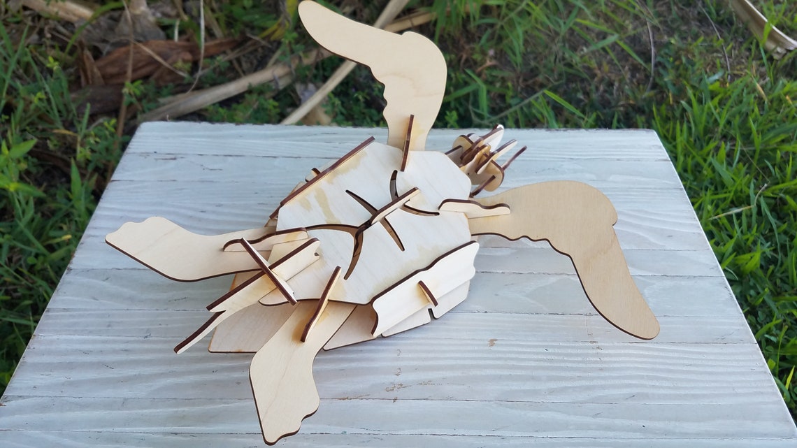3D Honu Puzzle - Etsy