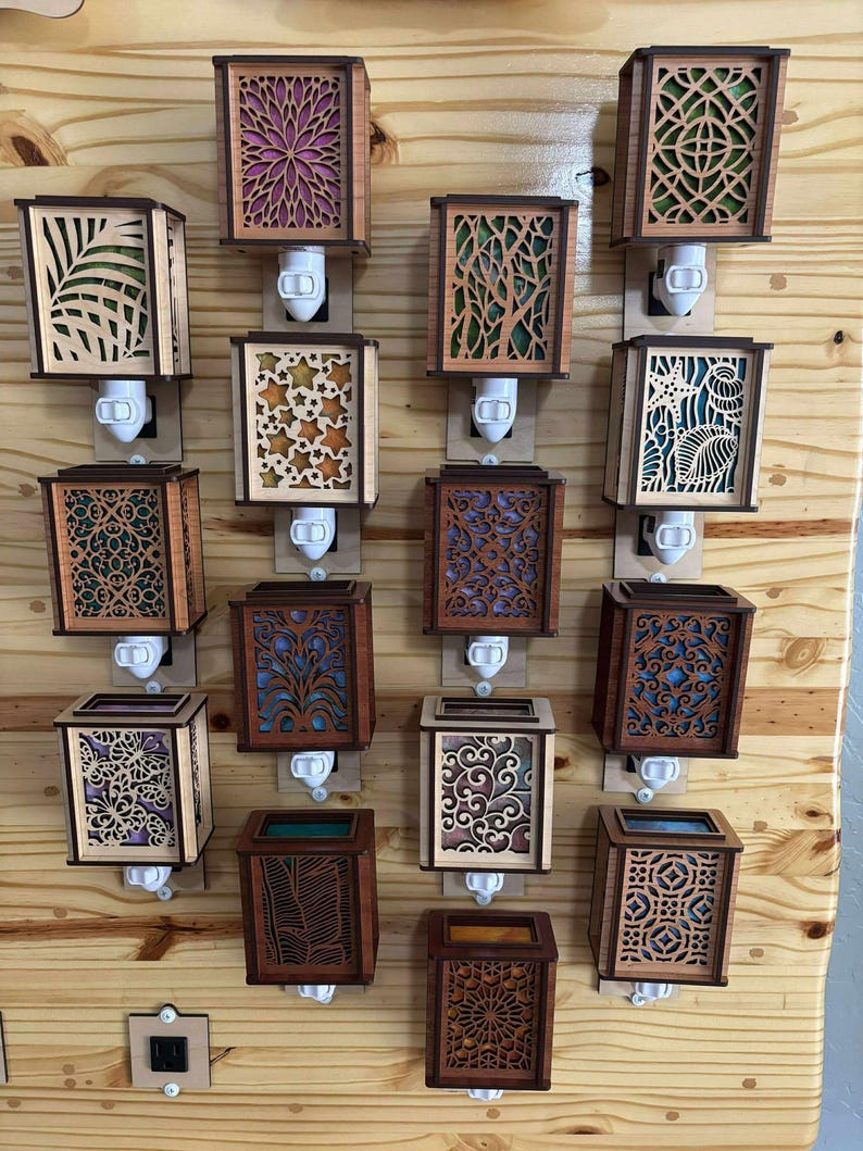 Nightlight SVG Laser Cut File (digital File Only) Nightlight08 - Etsy