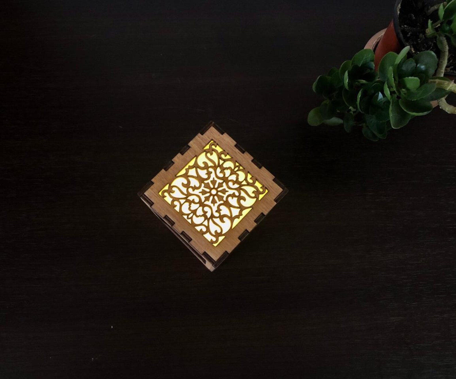 Personalized Photo Light Box Lantern, Custom Memorial Gift - Etsy