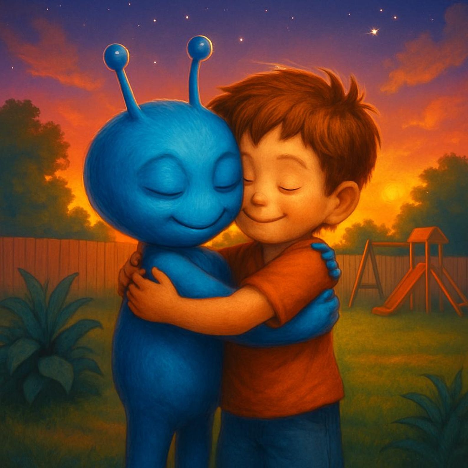 Kids Book Pdf, Printable Children's Book, Bedtime Story, Alien Story ...