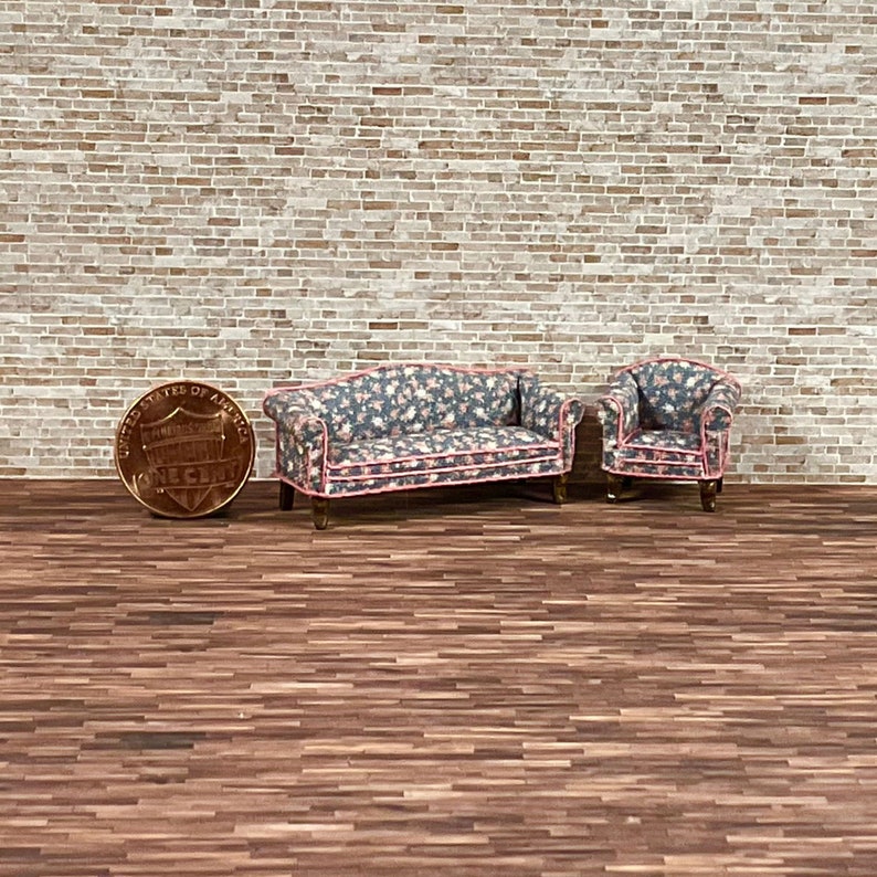 Windsor Style Sofa Quarter Inch Scale Dollhouse Furniture - Etsy
